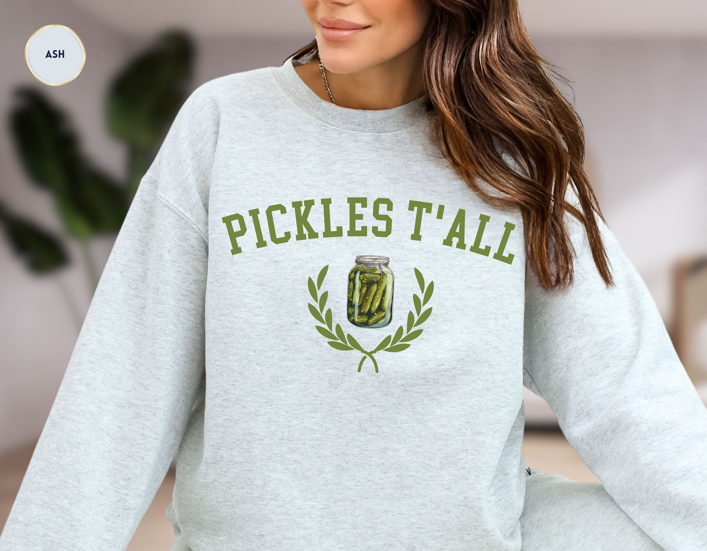 Pickles Jar Sweatshirt Varsity Dill Pickle Lovers Hoodie,pickle Jar ...