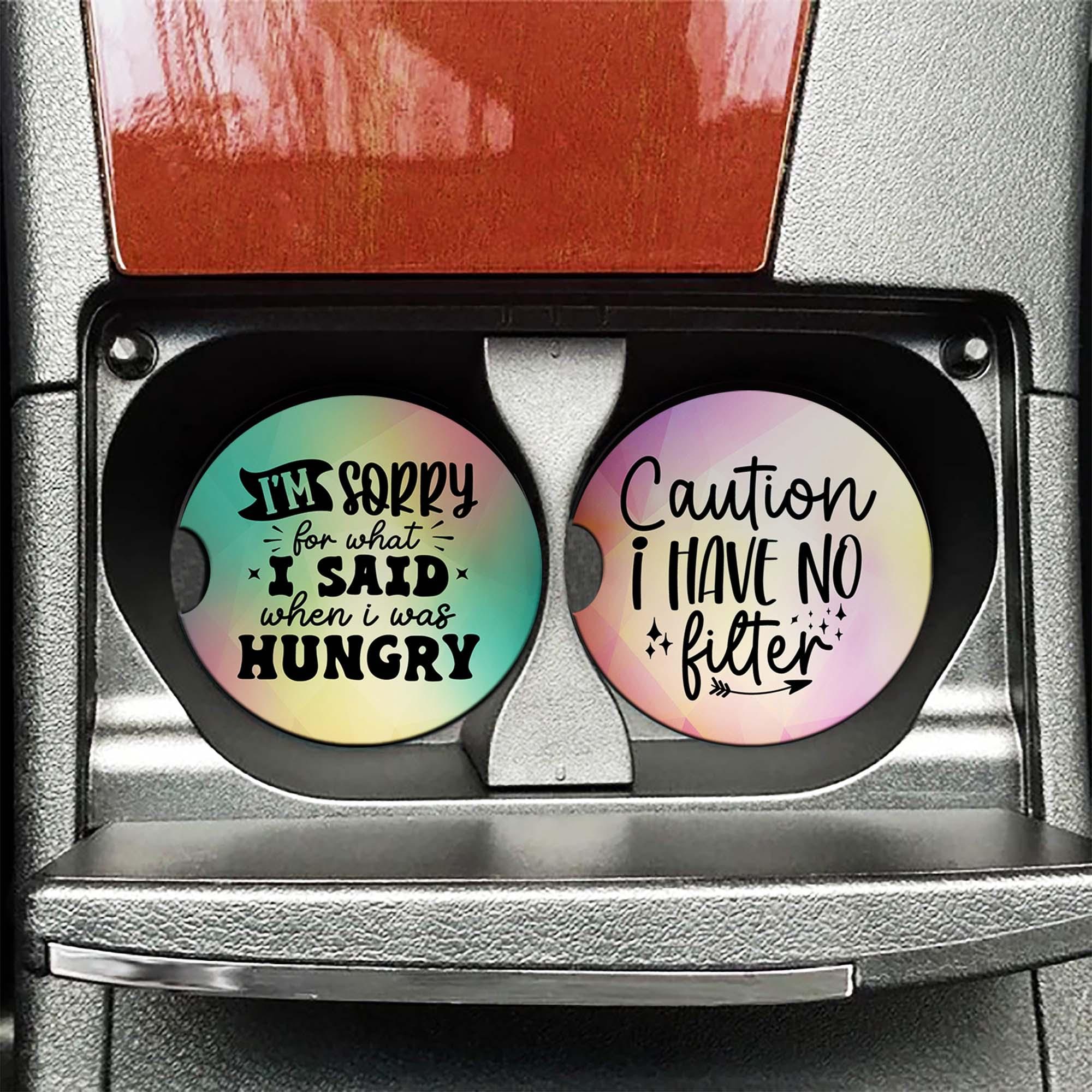 Printable Sarcasm Car Coaster Templates Sarcastic Sublimation Designs ...