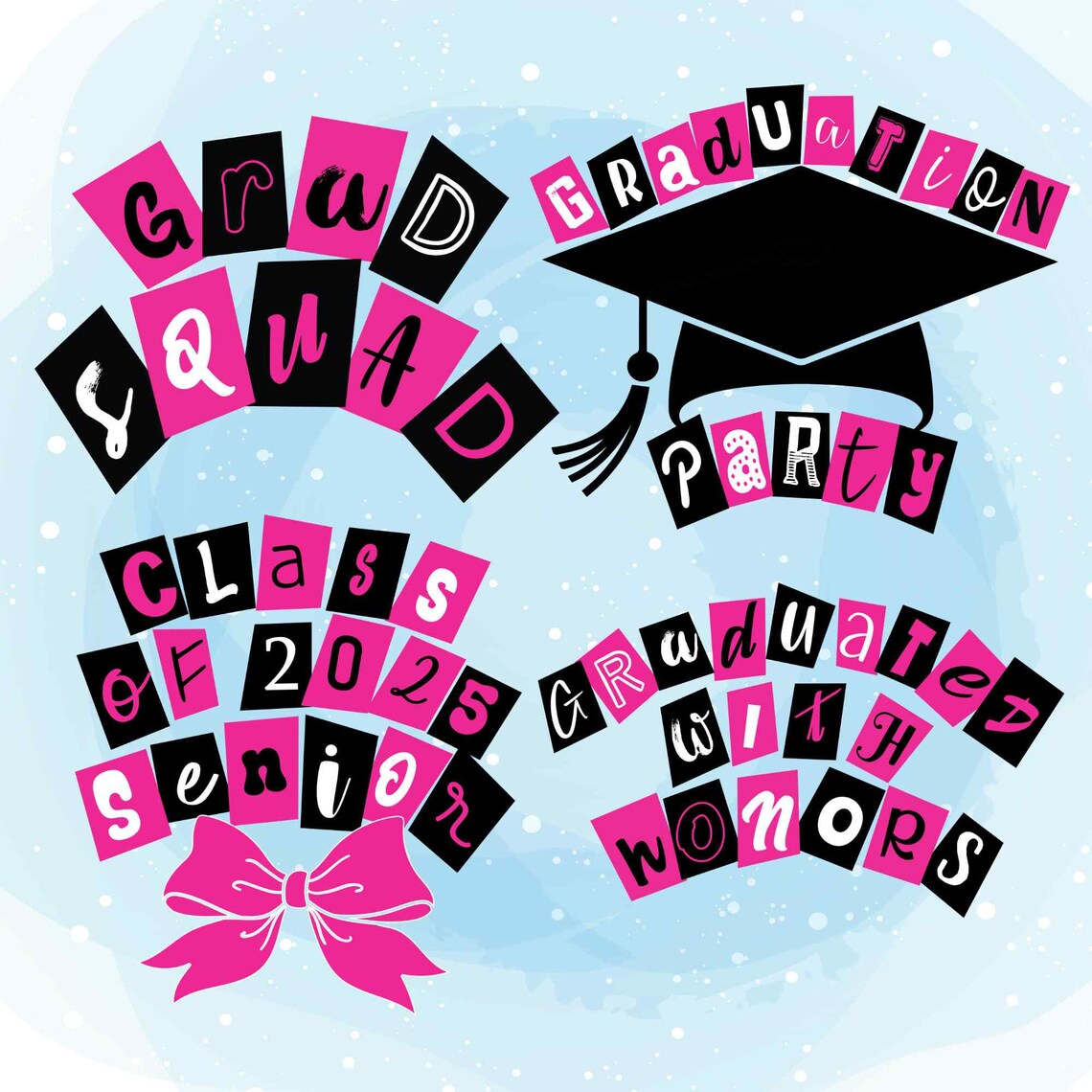 2026 Mean Girls Graduation Sublimation Designs Mean Girls Graduation ...