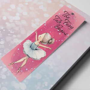 16 Pcs Little Ballerina Printable Bookmark Set for Children Digital ...