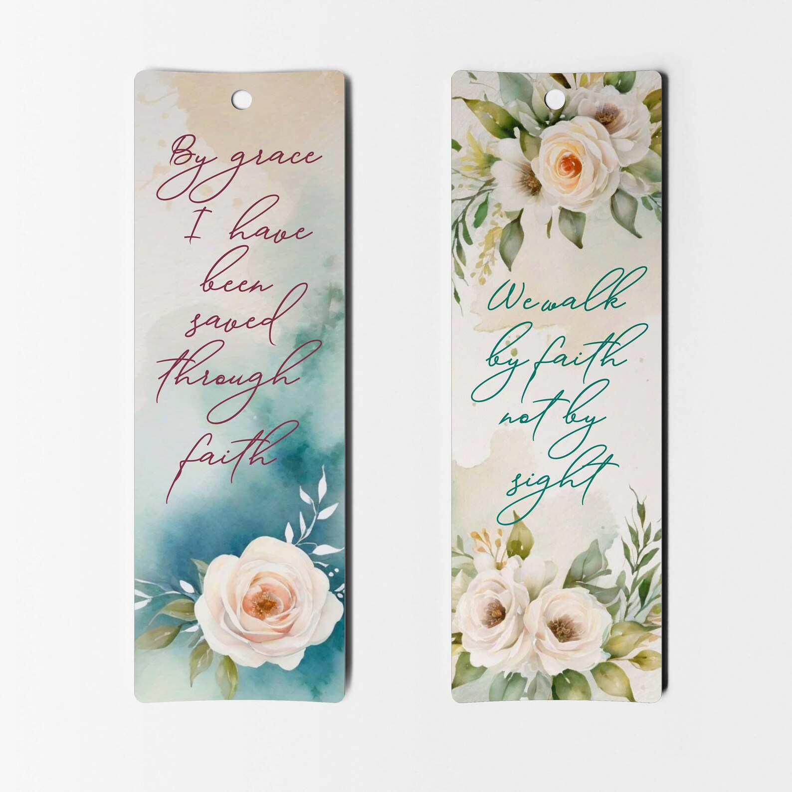 Printable Bible Verse Bookmark Templates Faith Digital Bookmark Bundle ...