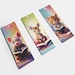 20 Pcs Printable Cute Animal Bookmark Set for Children Digital Chibi ...