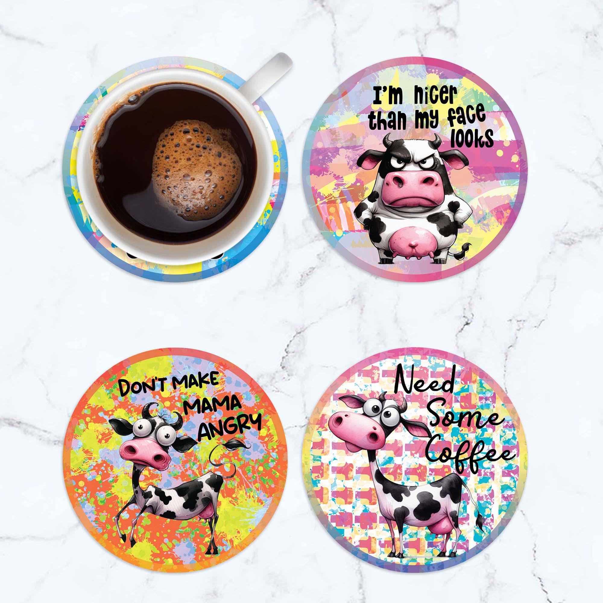 Printable Sarcasm Car Coaster Templates Sarcastic Sublimation Designs ...