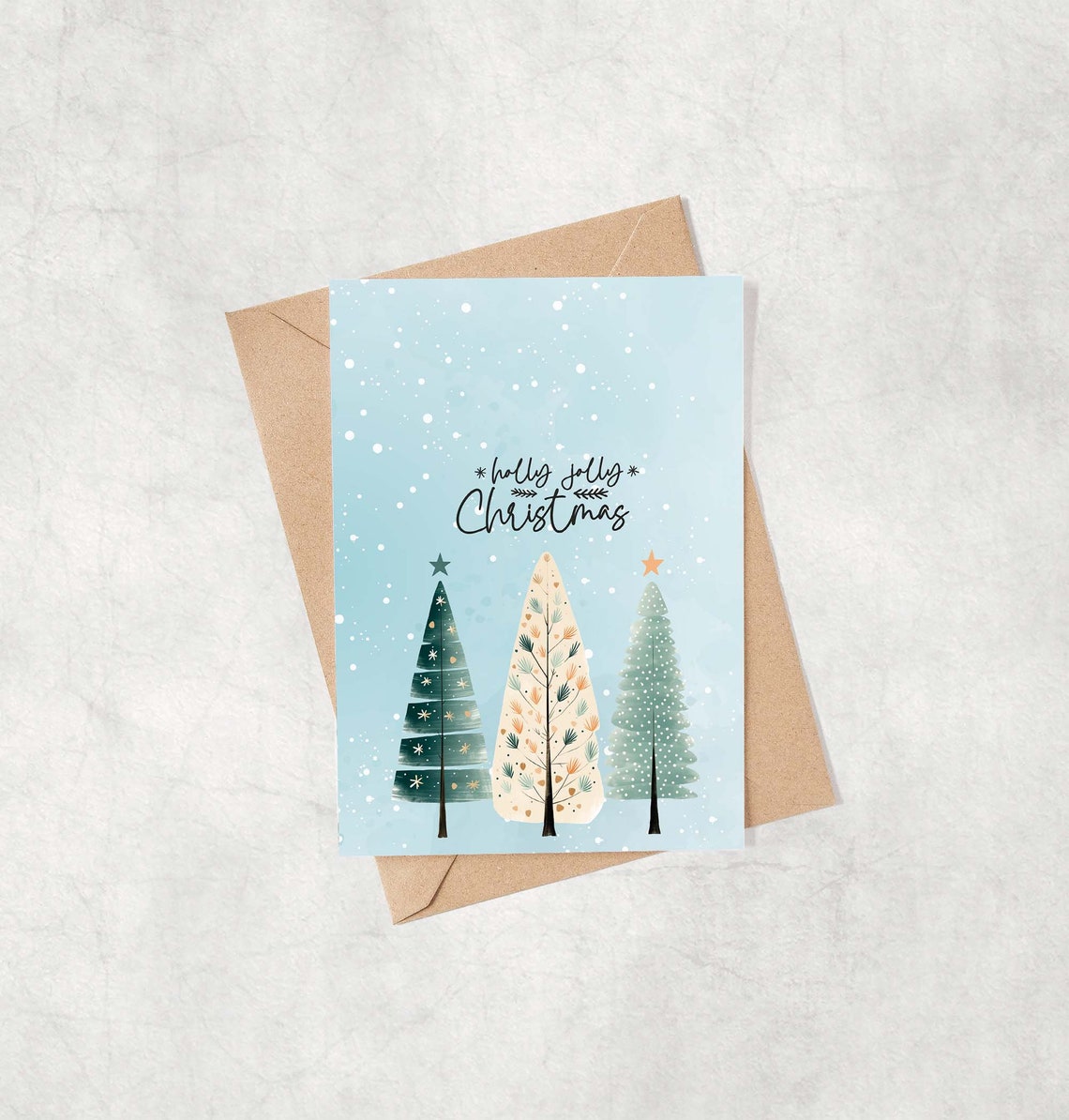 Printable Christmas Card Designs Digital Christmas Cards Cute Christmas ...