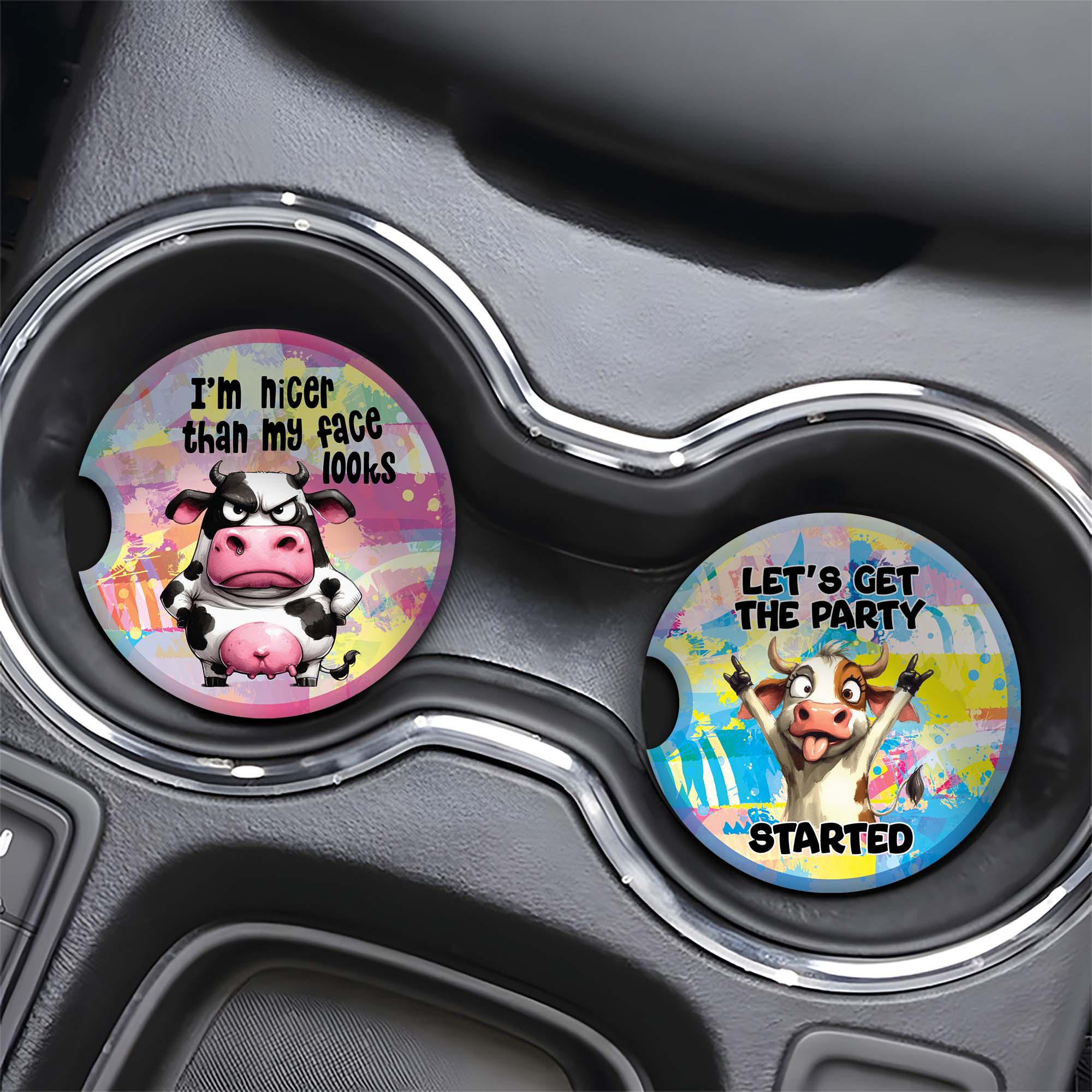 Printable Sarcasm Car Coaster Templates Sarcastic Sublimation Designs ...