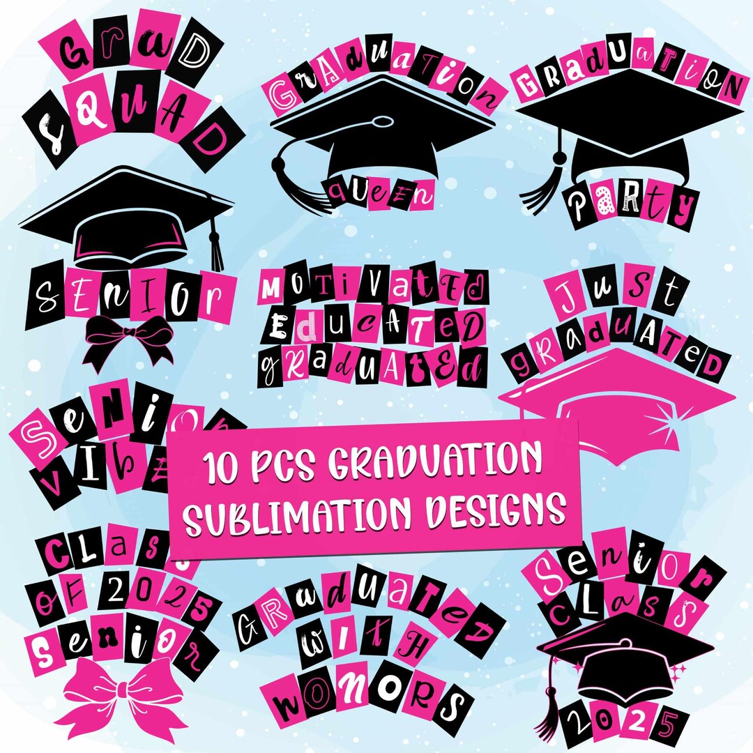 2026 Mean Girls Graduation Sublimation Designs Mean Girls Graduation ...