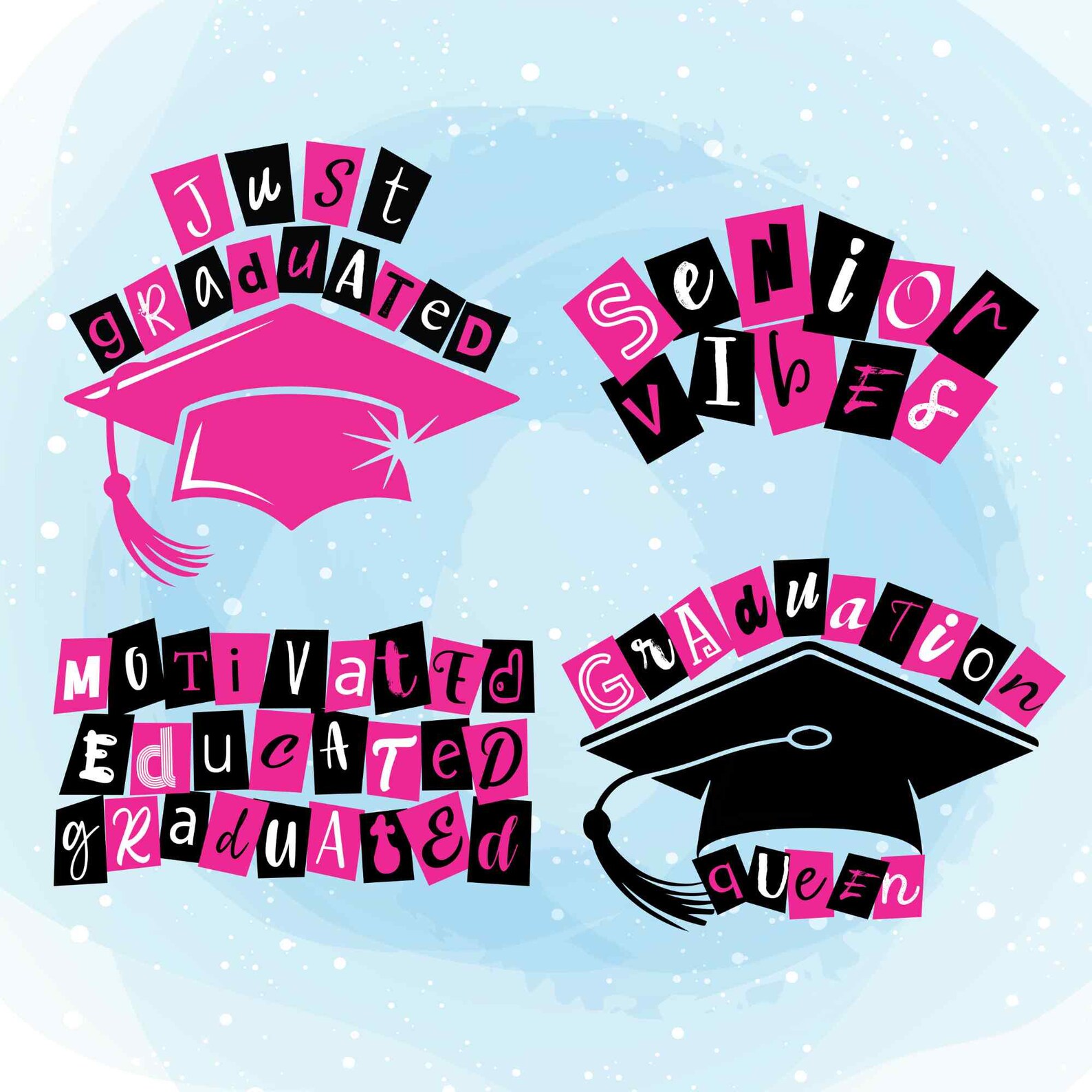 2026 Mean Girls Graduation Sublimation Designs Mean Girls Graduation ...