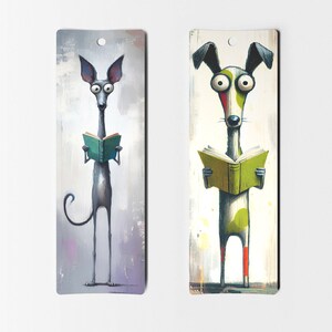 Printable Quirky Dogs Bookmark Set for Children Cute Dogs Digital ...