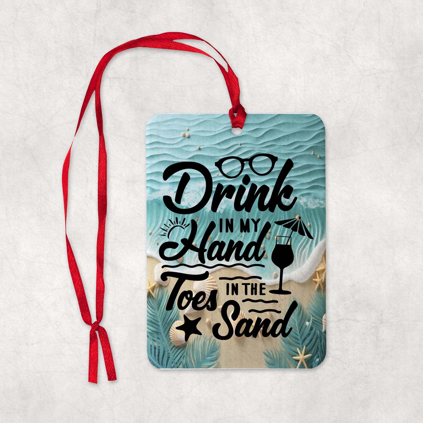 Printable Summer Car Air Freshener Templates Summer Sublimation Designs ...