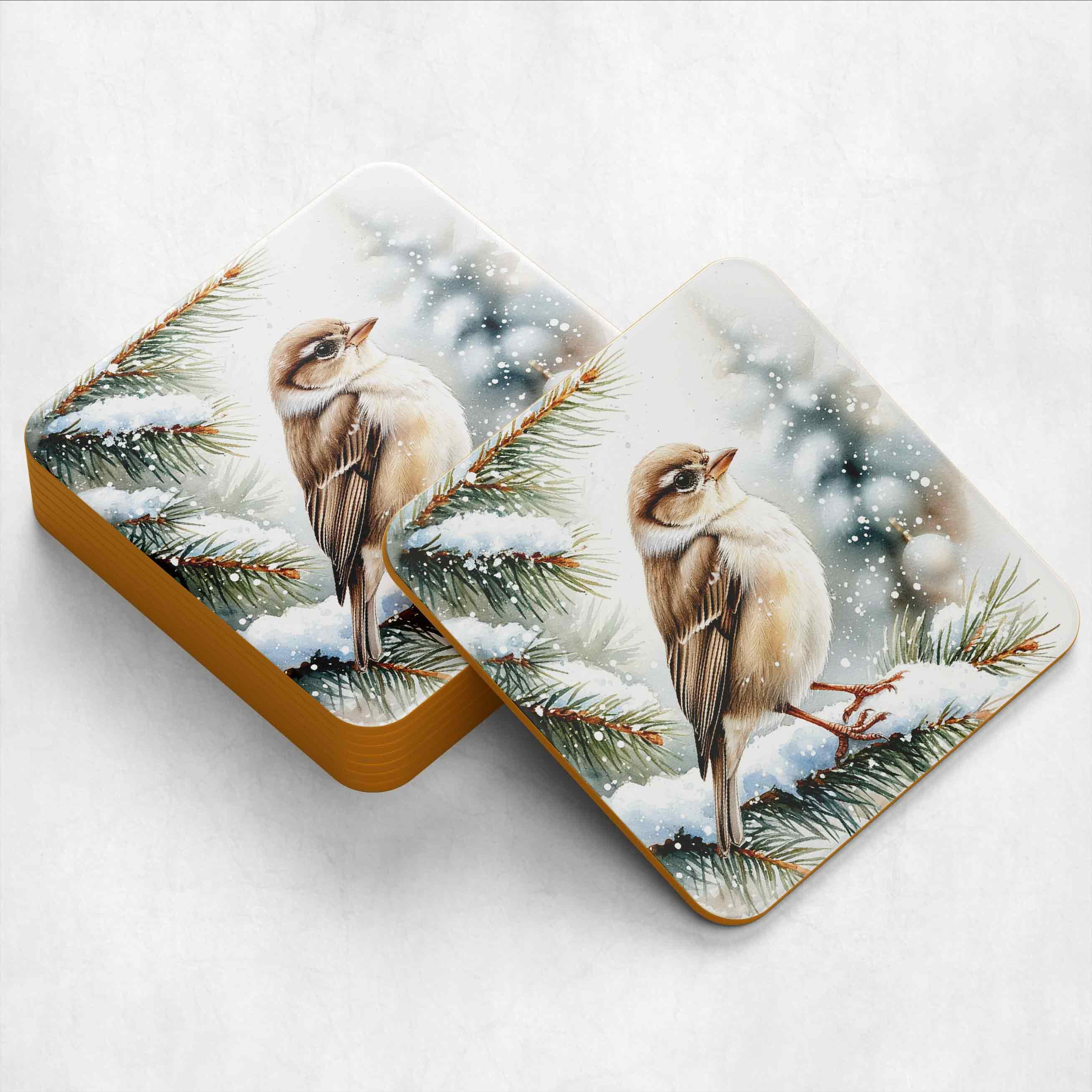 Christmas Square Coaster PNG Bundle Christmas Sublimation Designs ...
