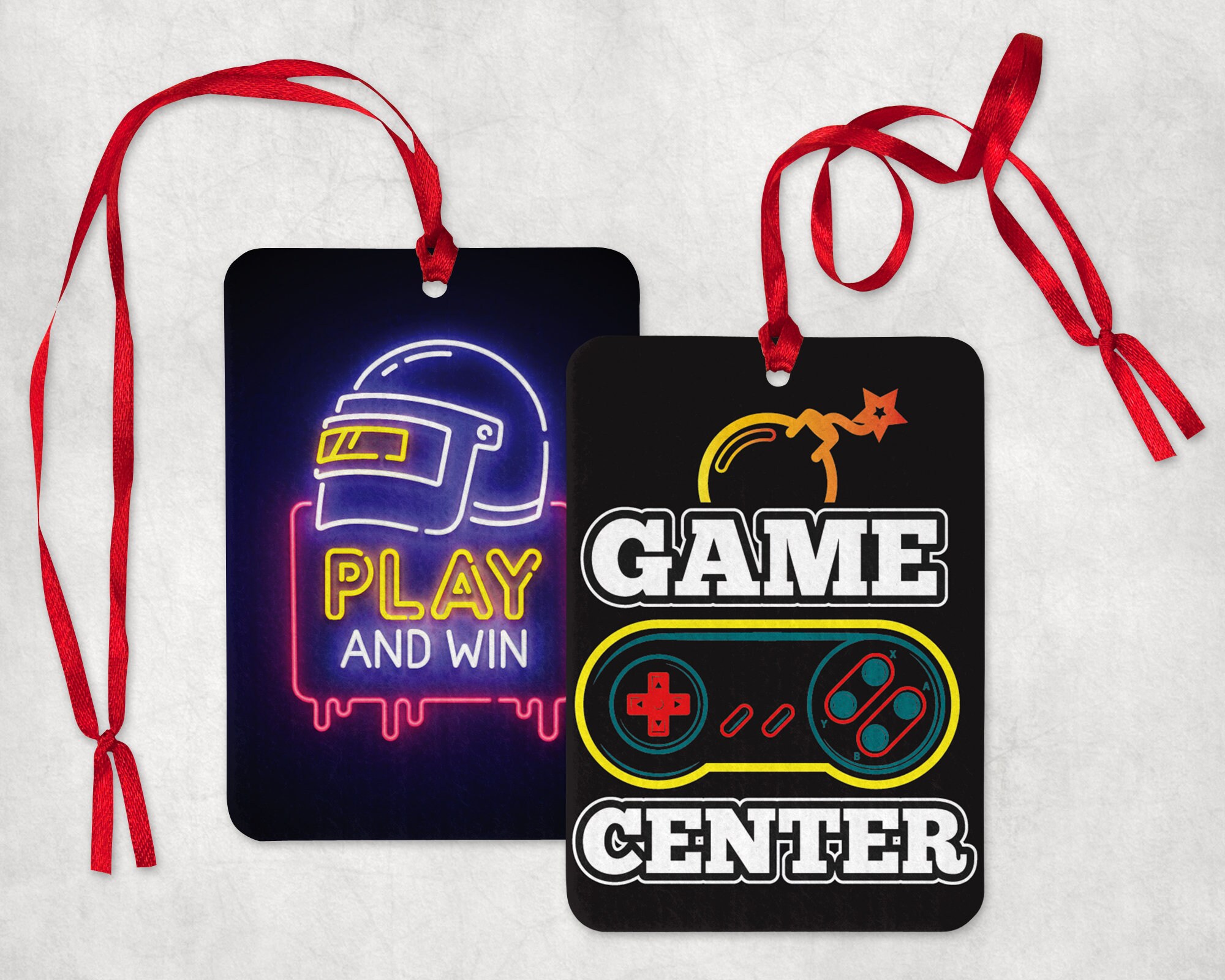 Printable Gaming Car Air Freshener Templates Cool Gamer Air Freshener ...