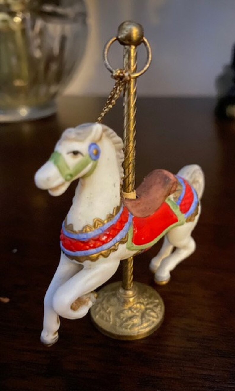 Vintage Willitts Design Carousel Memories Carousel Horse Ornament ...