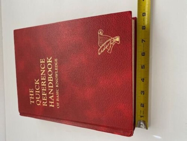 The Varsity Company, the Quick Reference Handbook of Basic Knowledge - Etsy