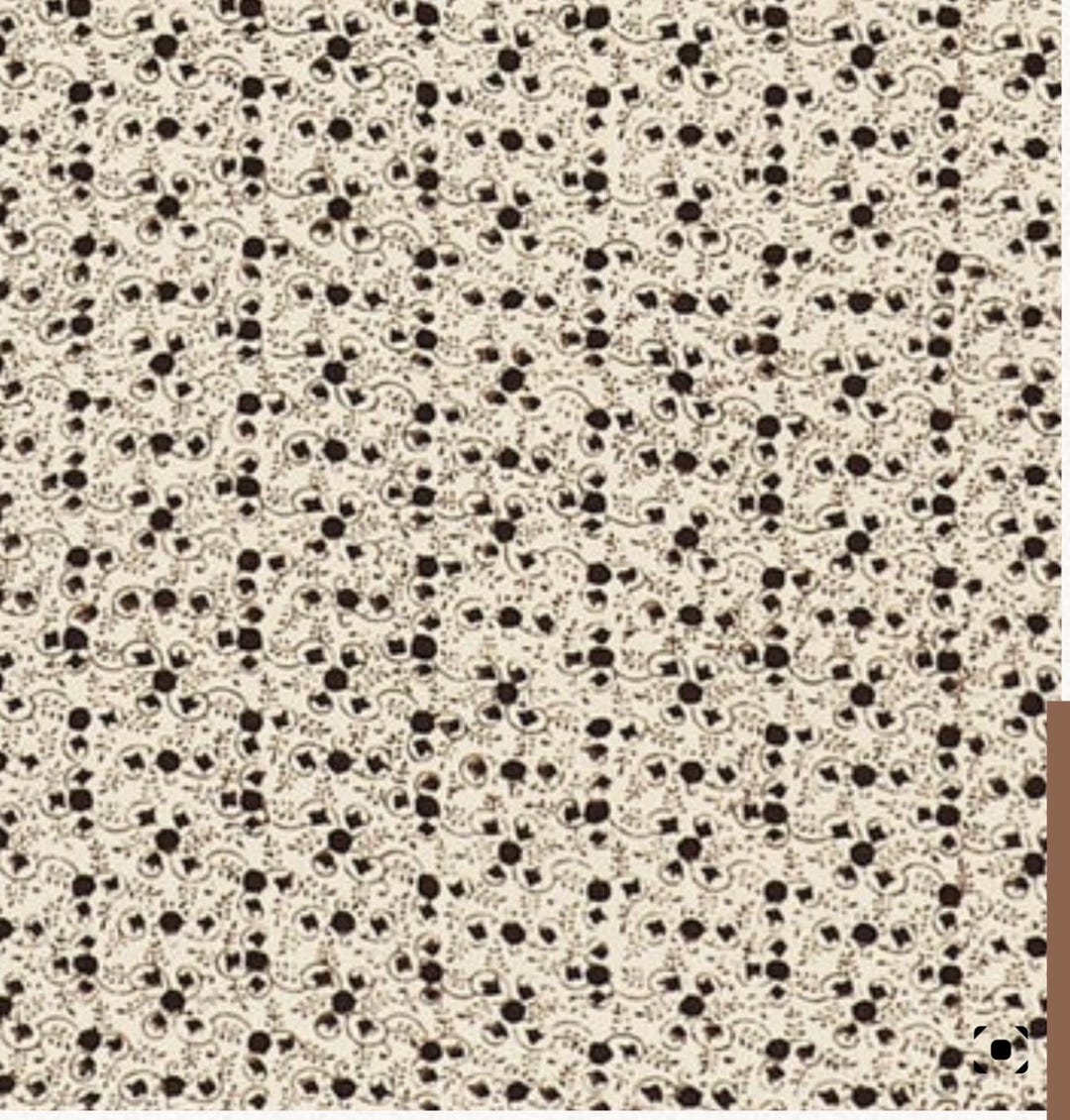 Sarah Vanrenen/ Ditsy Bitter Chocolate Fabric/ Pillow Cover/single or ...