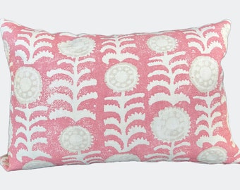 Zanzibar, Tobacco, Penny Morrison Pillow Cover, Ivory and Rust - Etsy