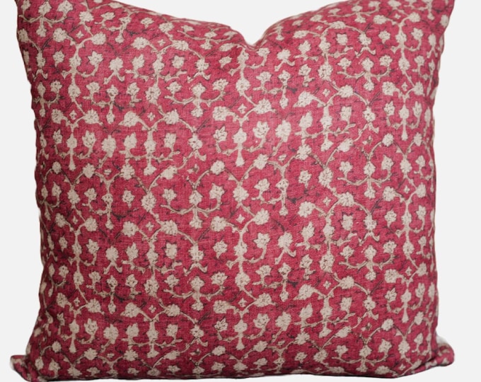 Robert Kime Tansy Indigo Pillow Cover High-end - Etsy