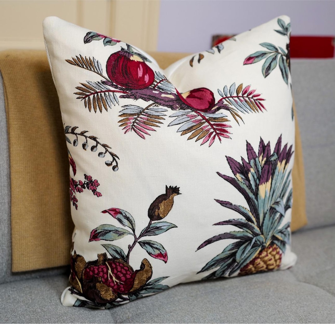 Penny Morrison Dominica Single or Double Sided Pillow Cover/made to ...