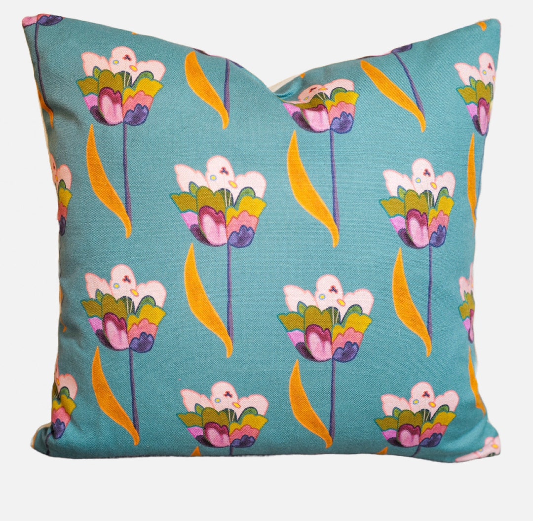 Ottoline Tulips Pillow Cover High End Designer - Etsy