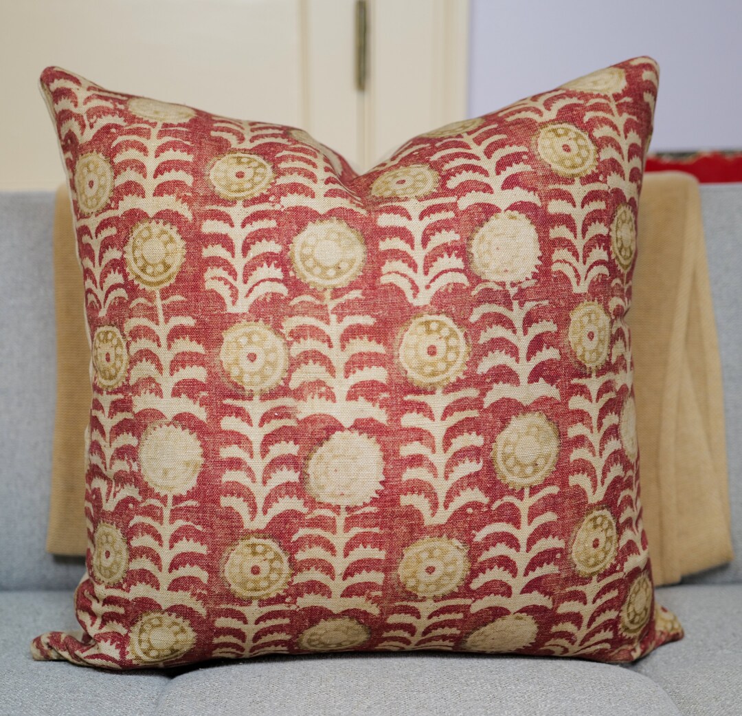 Robert Kime Tansy Pillow Cover High-end - Etsy