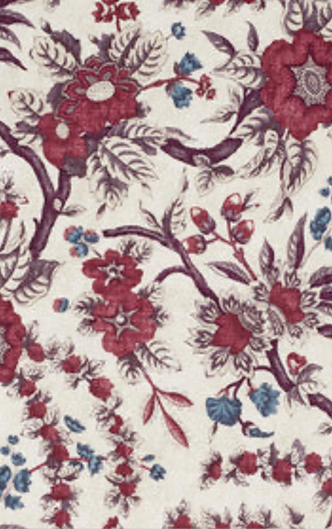 Jasper Sintra Floral (original) Hemp Fabric Pillow - Etsy