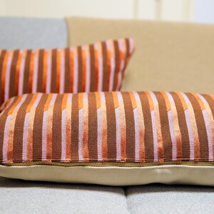 Pair Pierre Frey Velvet Lines Pillow Covers 12x26designer - Etsy