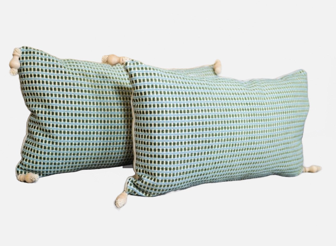 Pair Pierre Frey La Manach Baguette With Schumacher Tassels Ready to ...
