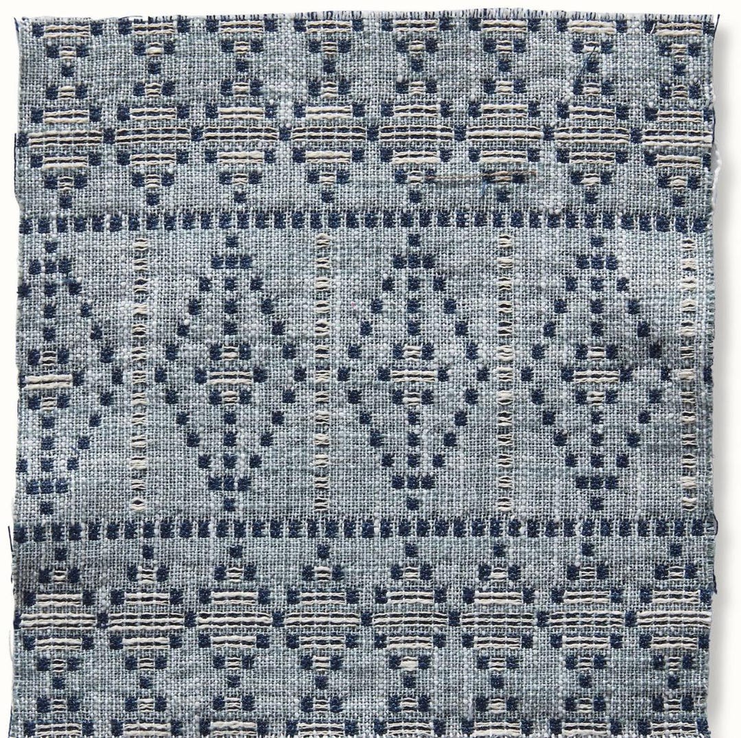 Peter Dunham/ SOUK - Indigo White on Ocean/ Pillow Cover/single or ...