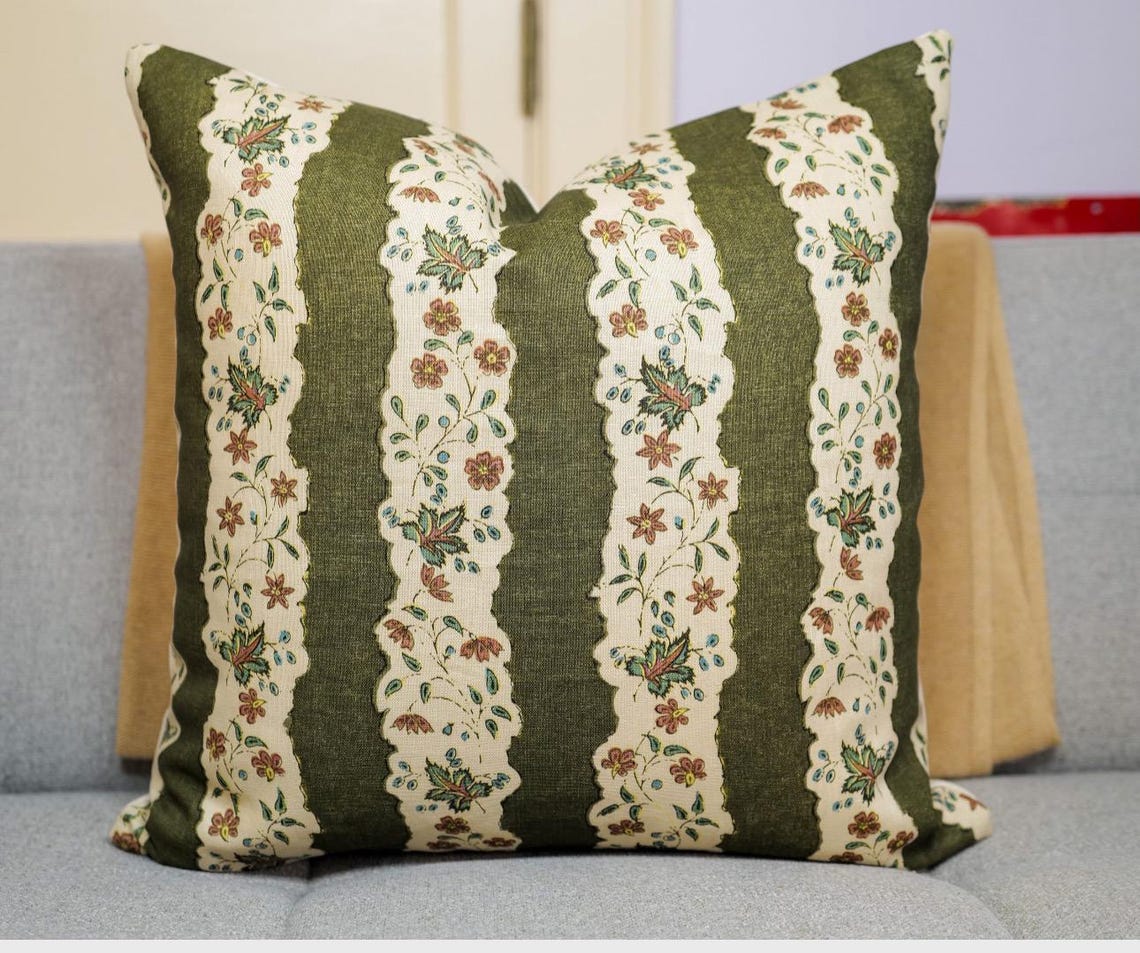 Jasper Michael S Smith Single or Double Sided Pillow Cover/red Oak ...