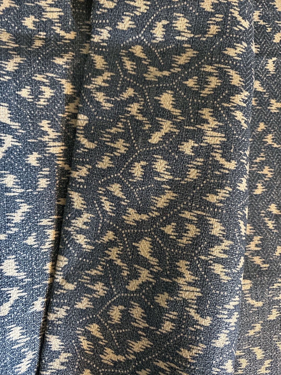 Penny Morrison Tulkan Blue Pillow Cover - Etsy