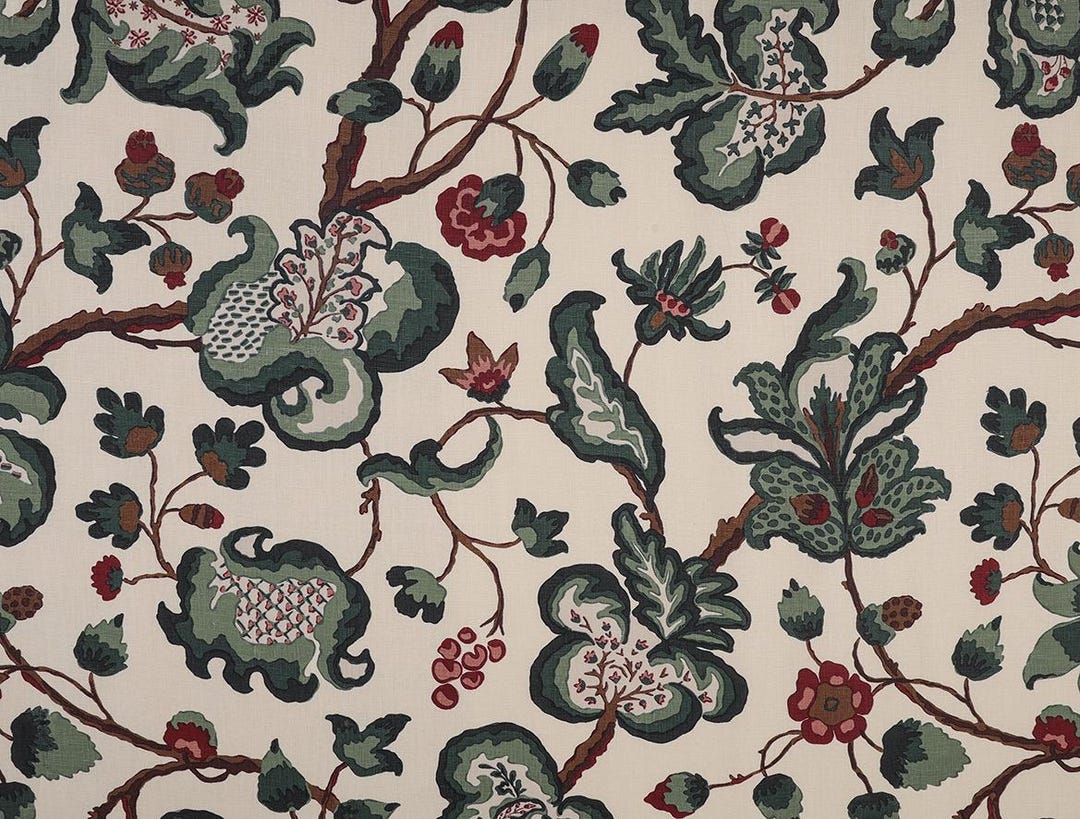 Namay Samay Talbot Single or Double Sided Fabric Pillow Cover/made to ...