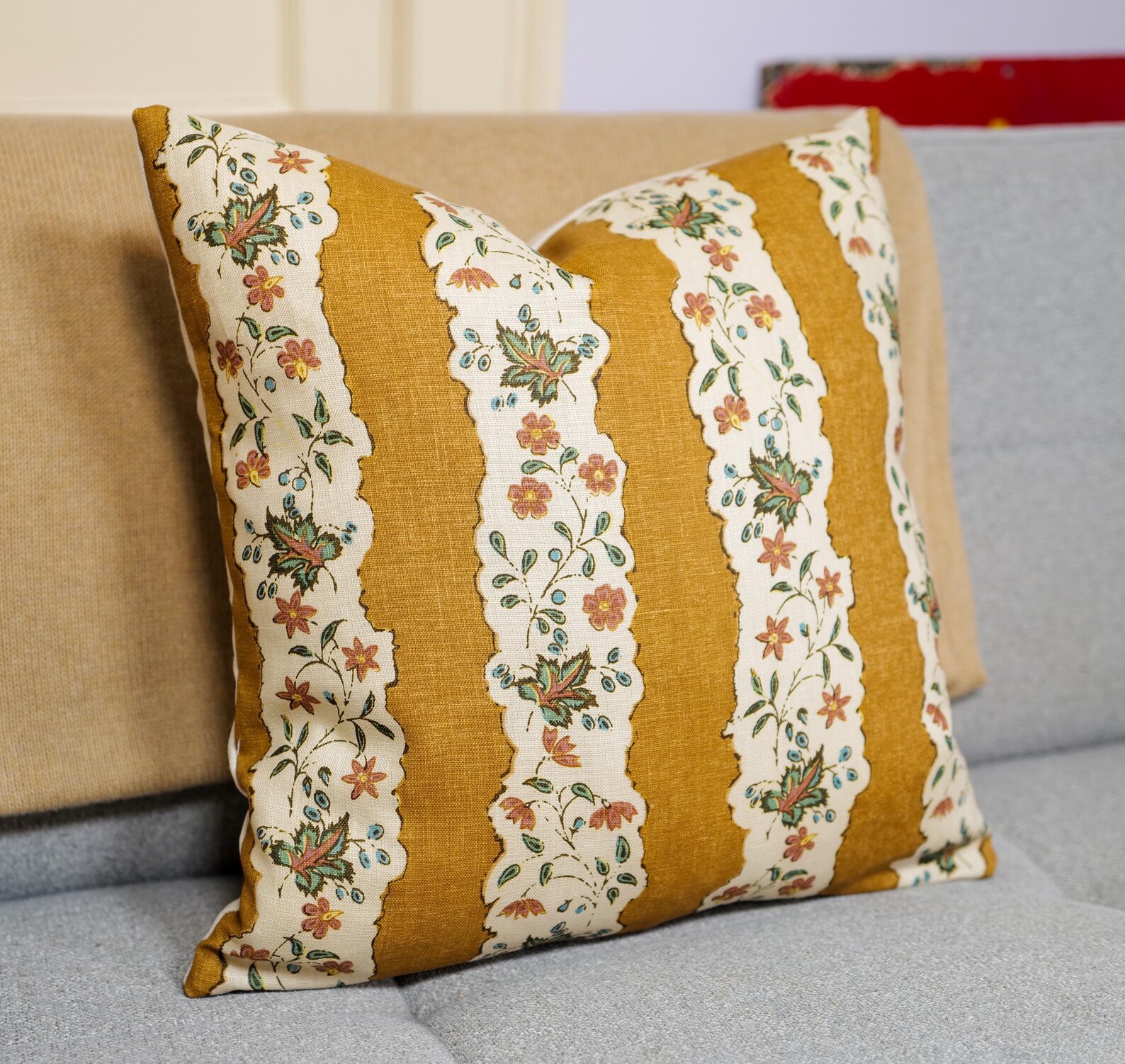 Jasper Michael S Smith Single or Double Sided Pillow Cover/red Oak ...