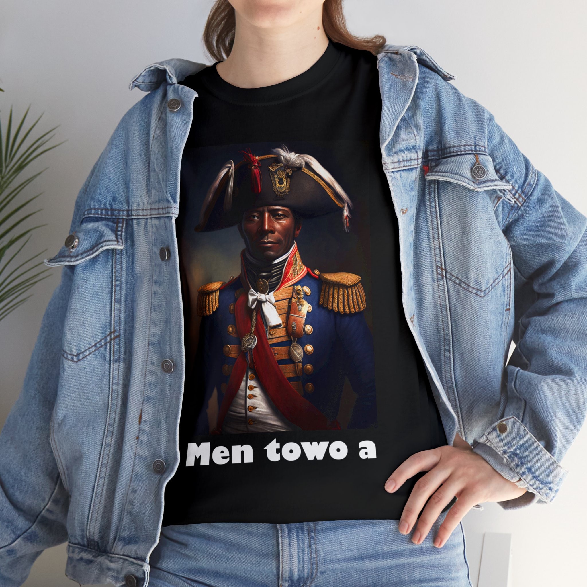 Haitian T Shirt Haitian Apparel Jean-jacques Dessalines Men Towo a ...