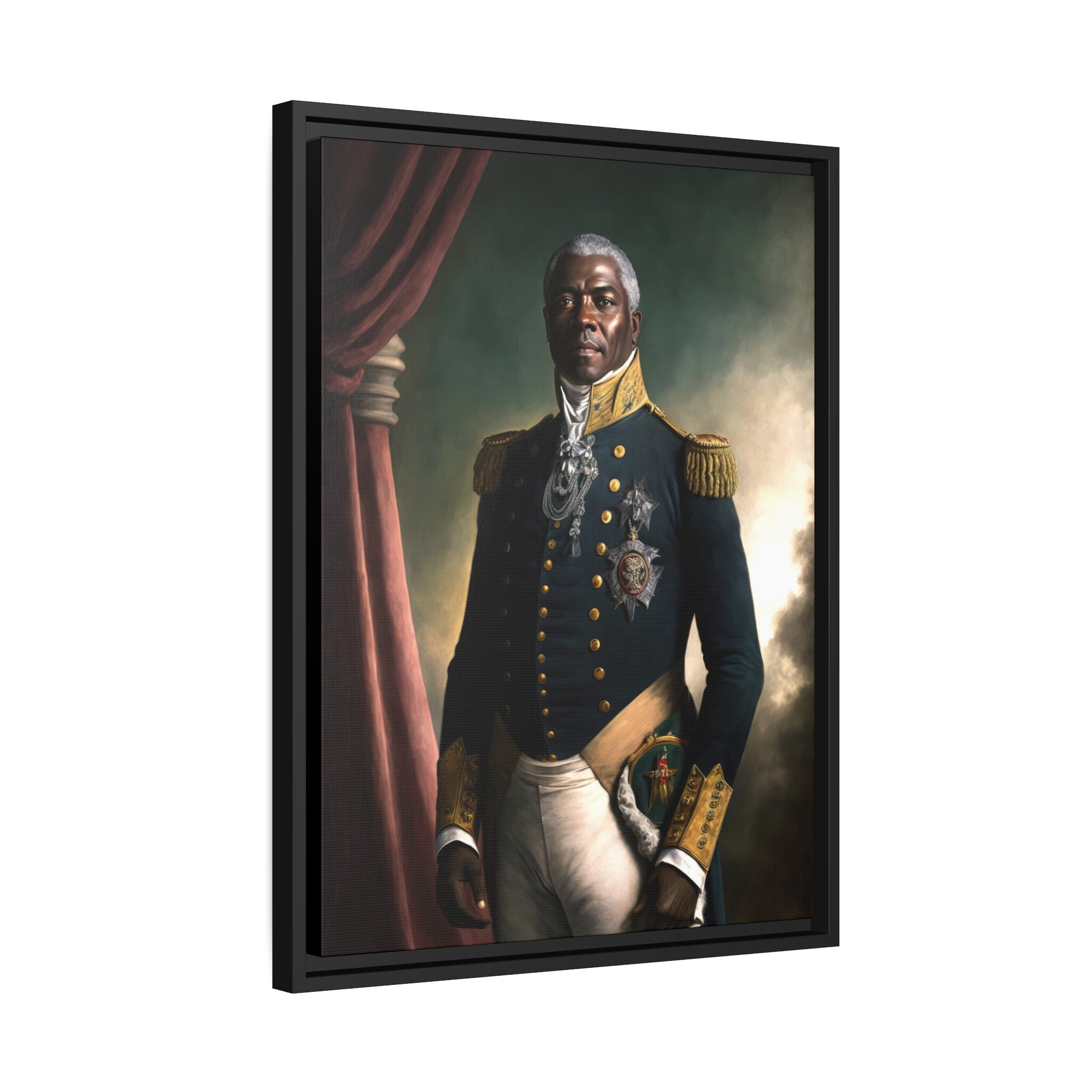 Henri Christophe Haitian Hero Art for Home Decor for Office Portrait ...