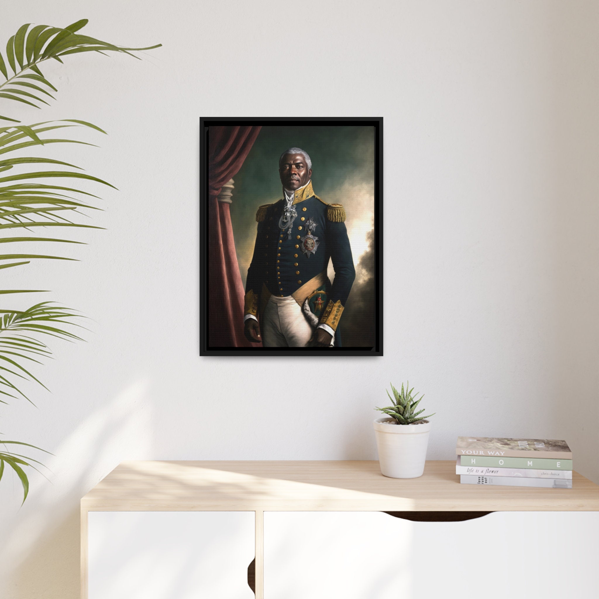 Henri Christophe Haitian Hero Art for Home Decor for Office Portrait ...