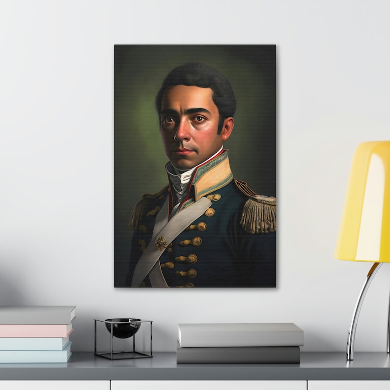 General Alexandre Pétion Haiti History Canvas Gallery - Etsy