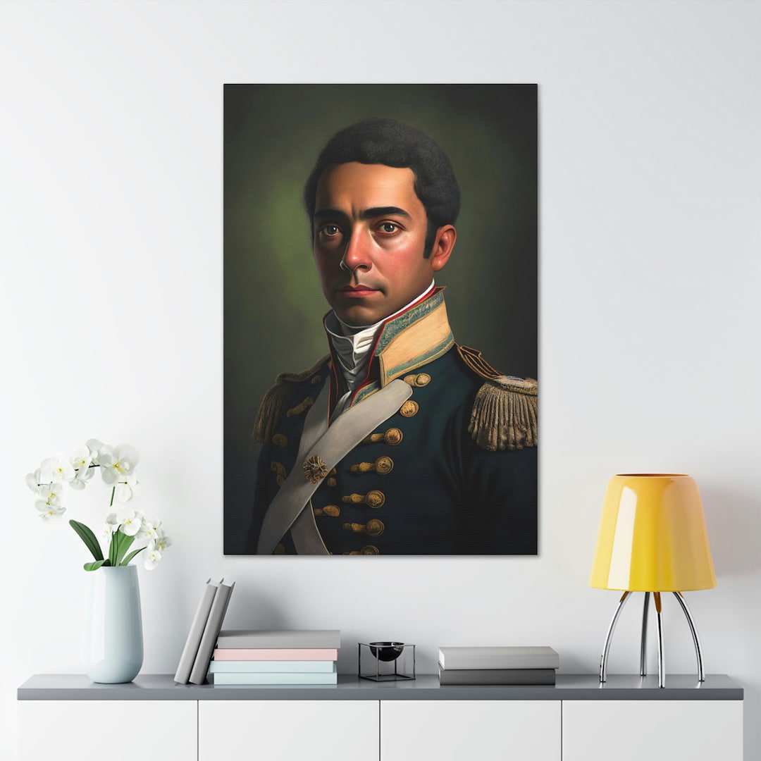General Alexandre Pétion Haiti History Canvas Gallery - Etsy