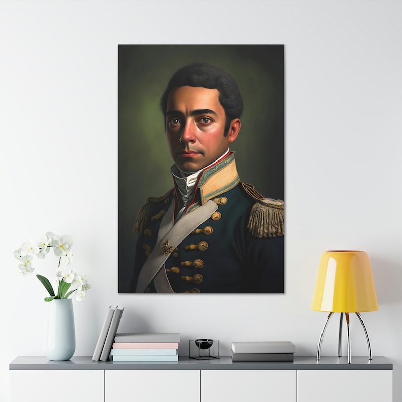 General Alexandre Pétion Haiti History Canvas Gallery - Etsy