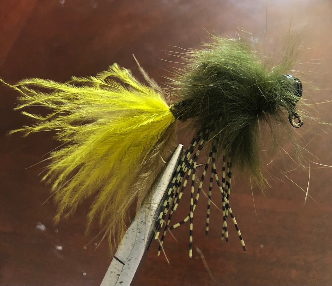 10 Fluffy Crappie Jigs - Etsy
