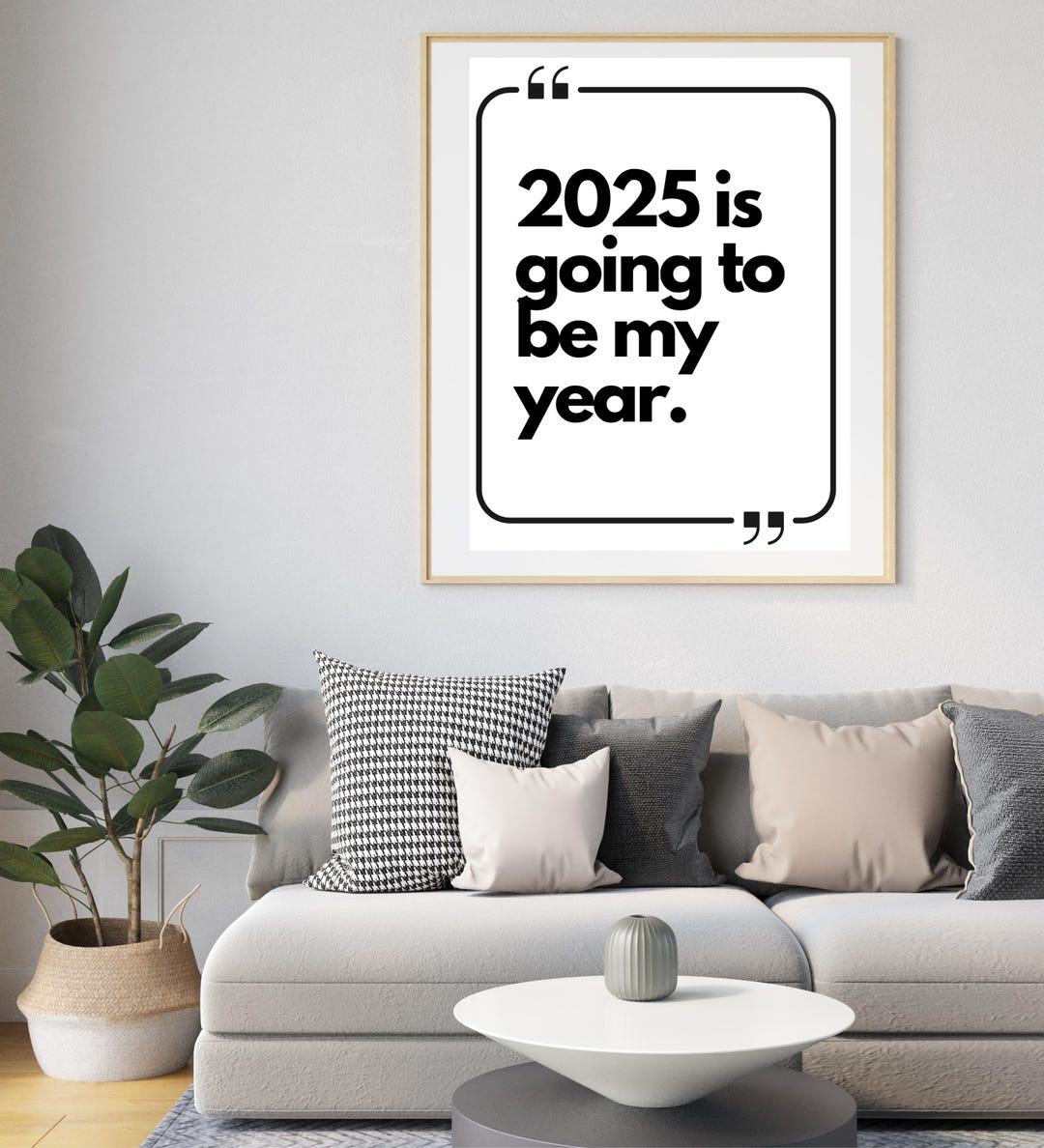 Inspirational 2025 Wall Art Motivational Quote to Decorate Your Home ...
