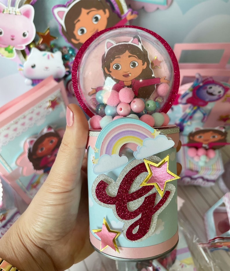 Gaaby's Dollhouse Favors Boxes Personalized Party - Etsy