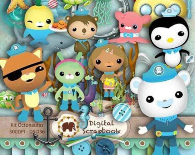 Octonauts Characters Artwork - Etsy
