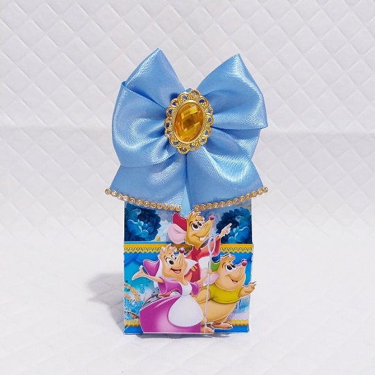 Cinderella Party - Favors Boxes Personalized, Party Supplies Tags ...