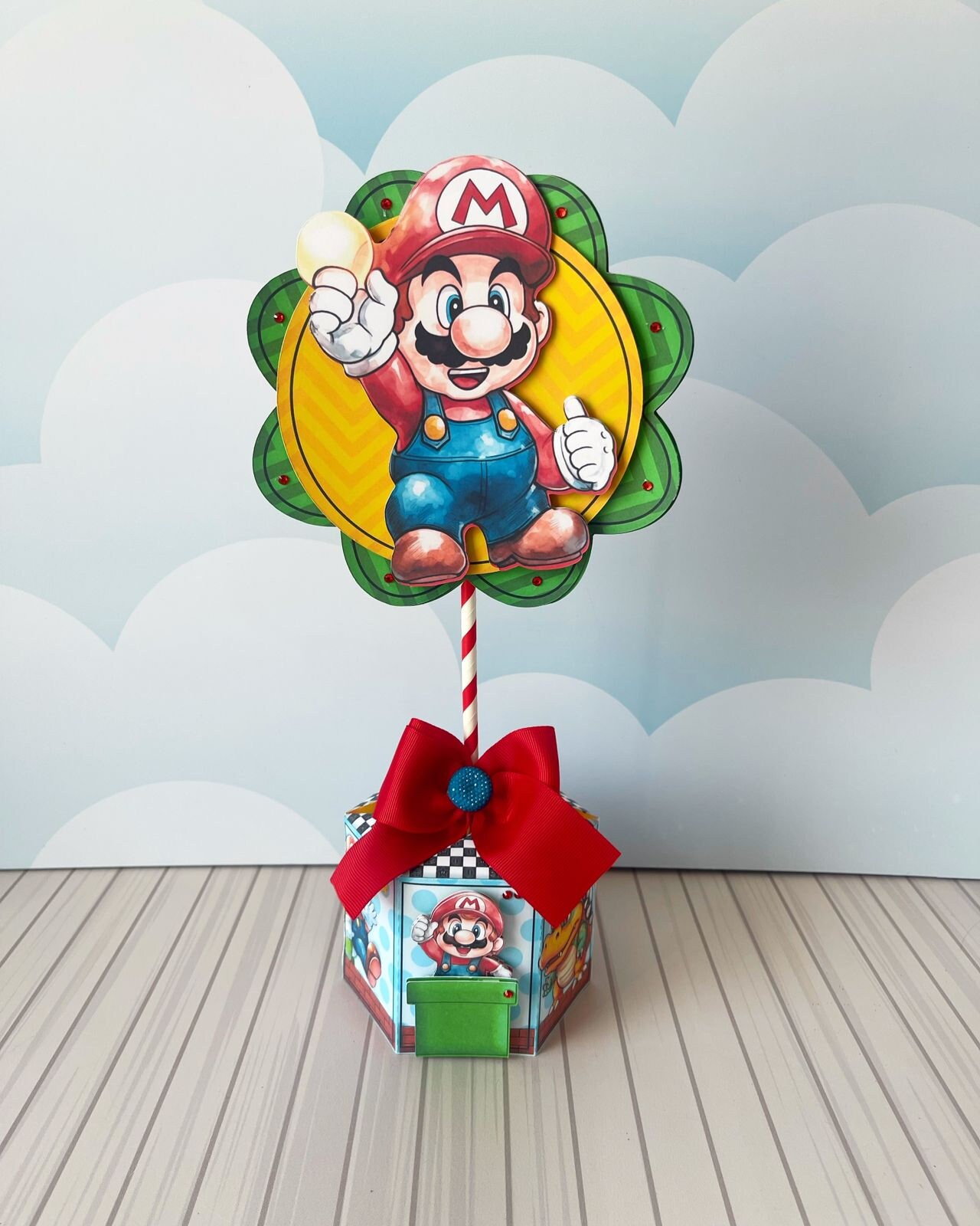 Mario Party Favors Boxes Personalized Party Supplies Tags - Etsy