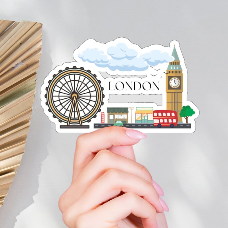 London Stickers - Etsy