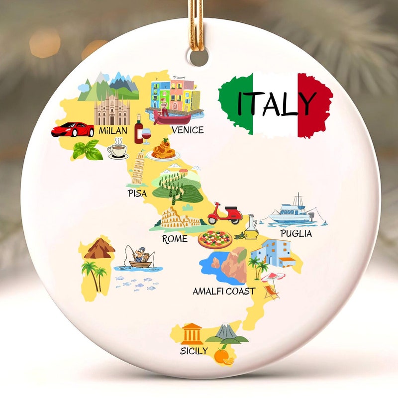 Italian Christmas Ornaments - Etsy