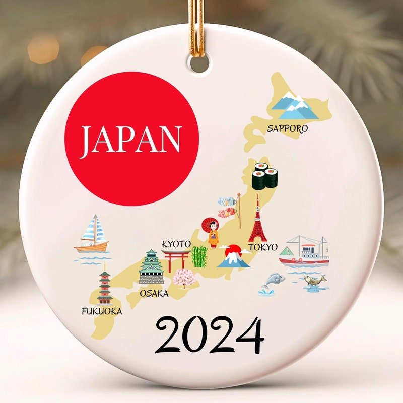 Personalised Map of Japan - Etsy