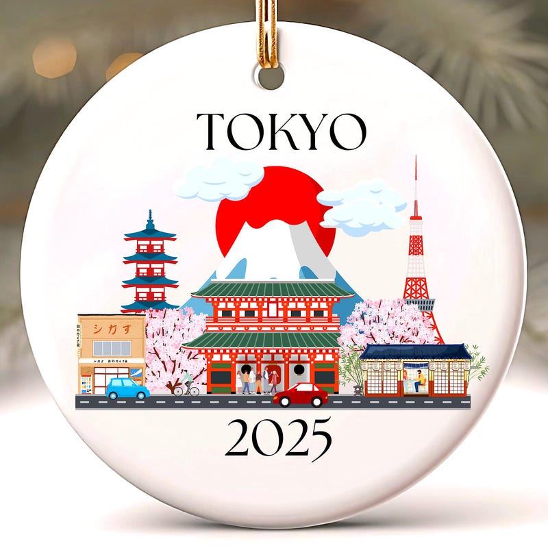 Customize Tokyo Ornament - Etsy