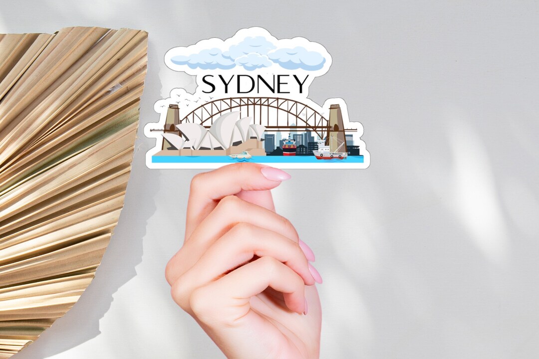 Sydney Australia Sticker, Travel Sticker, Australia Travel Gift Laptop ...