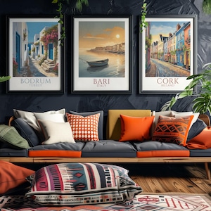 Lima Peru Print, Peruvian Culture Poster, Vibrant Street Market, Home ...