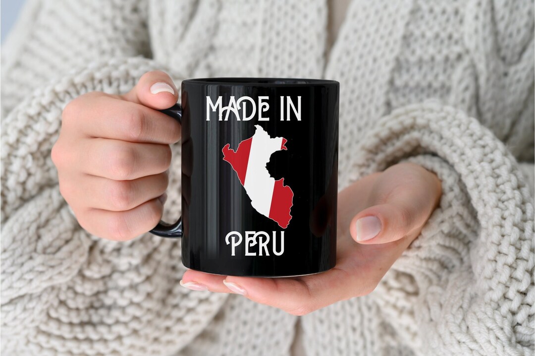 Peru Coffee Mug Made in Peru - Etsy